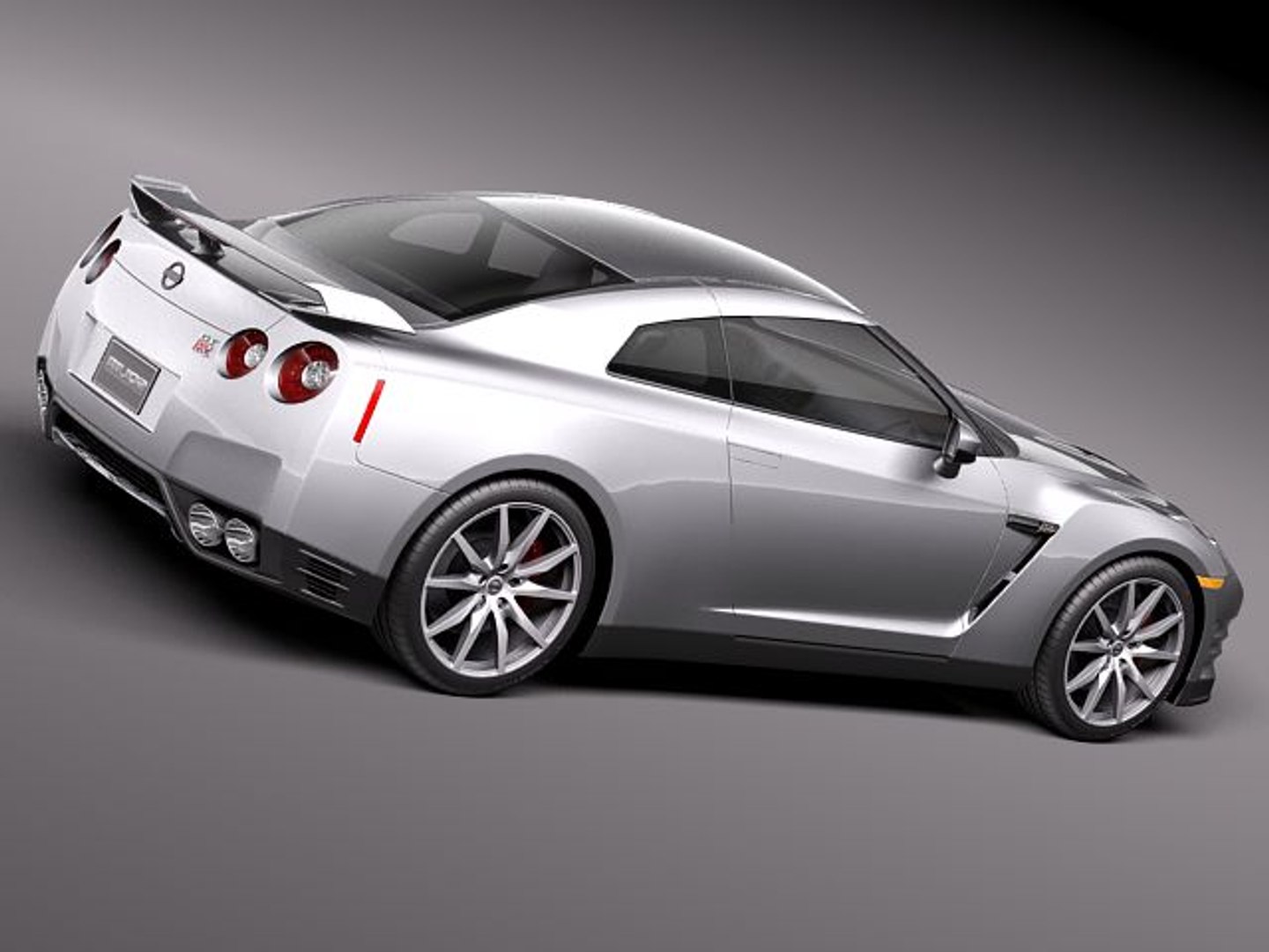 3d Model Nissan Gtr Gt-r 2011