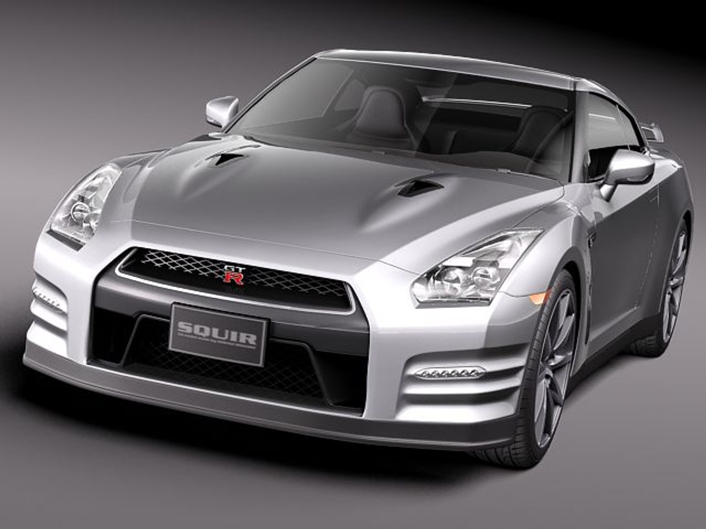 3d Model Nissan Gtr Gt-r 2011