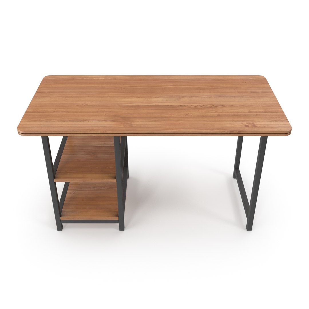 Modern Office Workstation Table 3D Model - TurboSquid 2166267