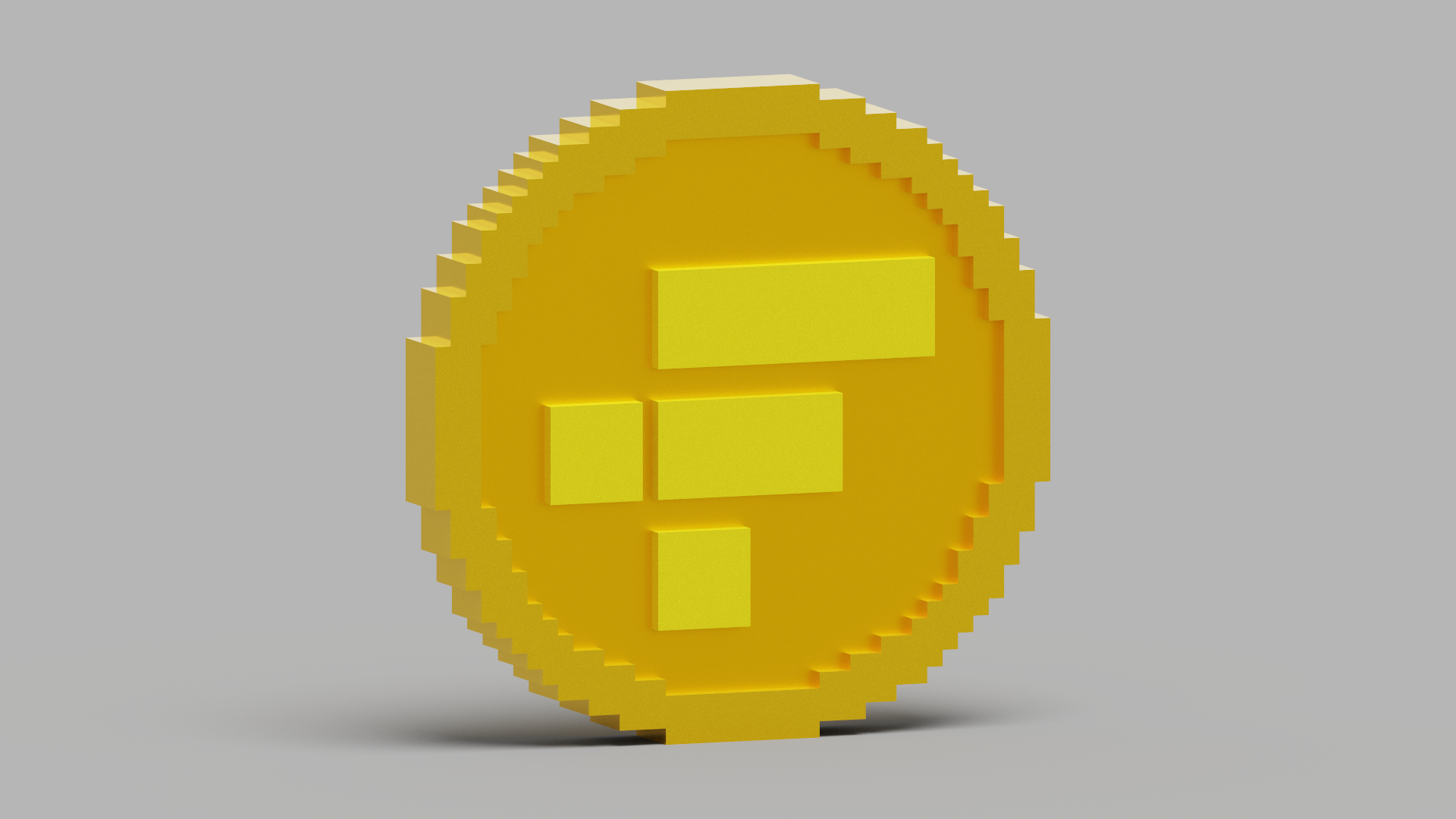 FTX Token Coin 3D - TurboSquid 1886370