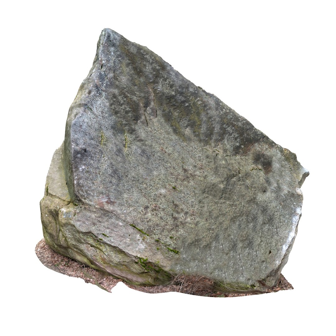 3d model giant rock pyramid 8k