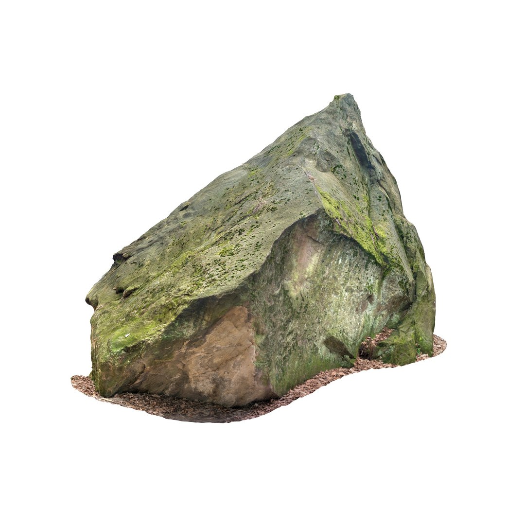 3d model giant rock pyramid 8k