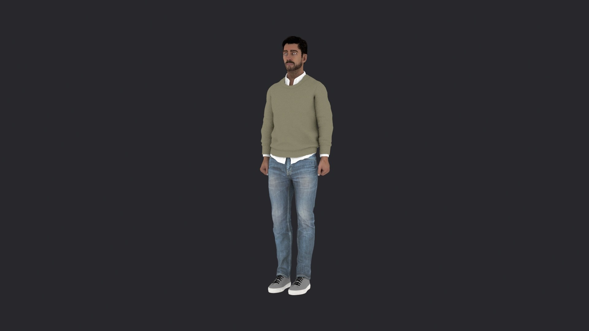 Man 3D Model - TurboSquid 2007734