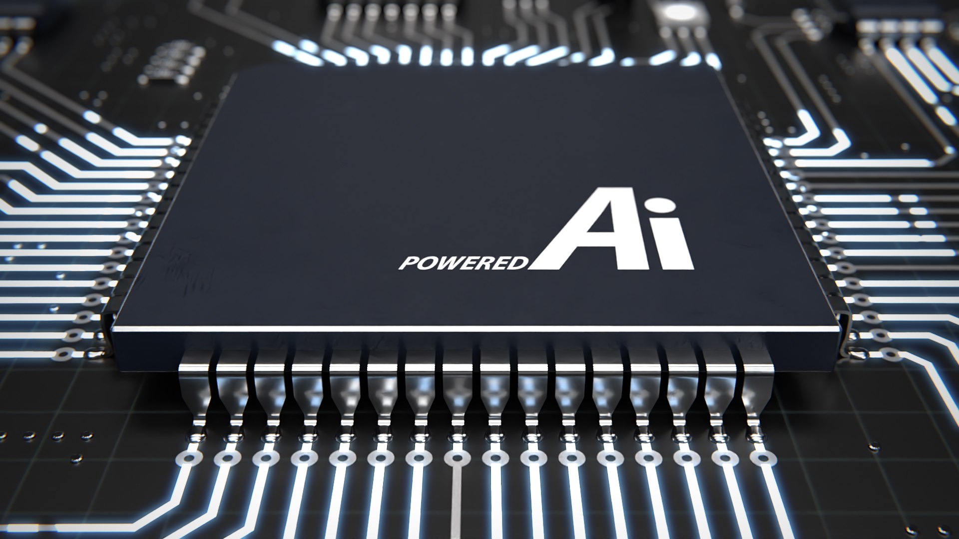 Ai Electronic Circuit PBR 3D Model - TurboSquid 2094133