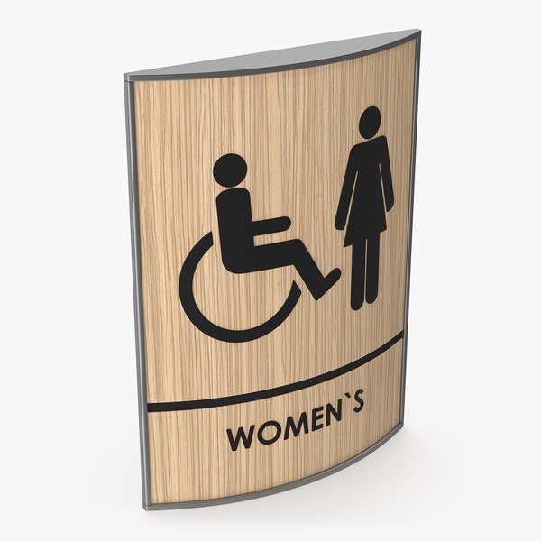 Toilet Sign 3D Models for Download | TurboSquid