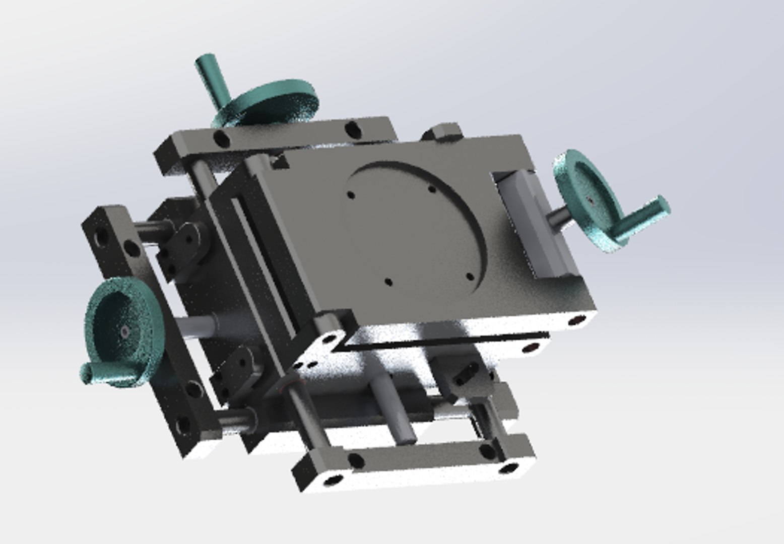 Xyz Triaxial Adjustment Platform 3D - TurboSquid 1237272