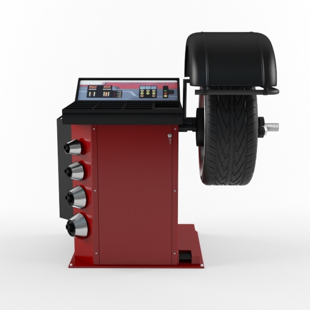 Wheel Balancer 3D Model - TurboSquid 1350541