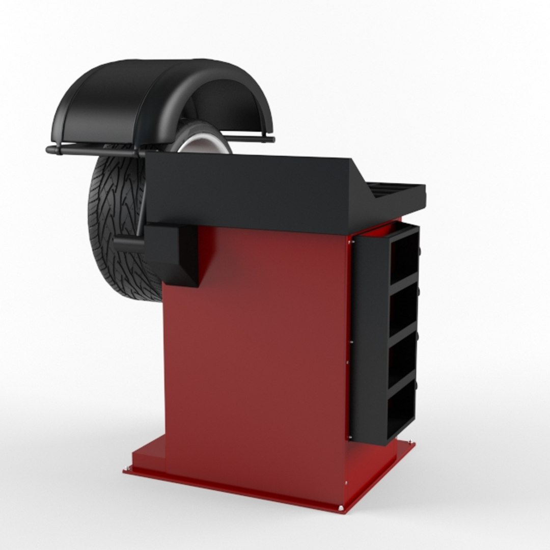 Wheel Balancer 3D Model - TurboSquid 1350541