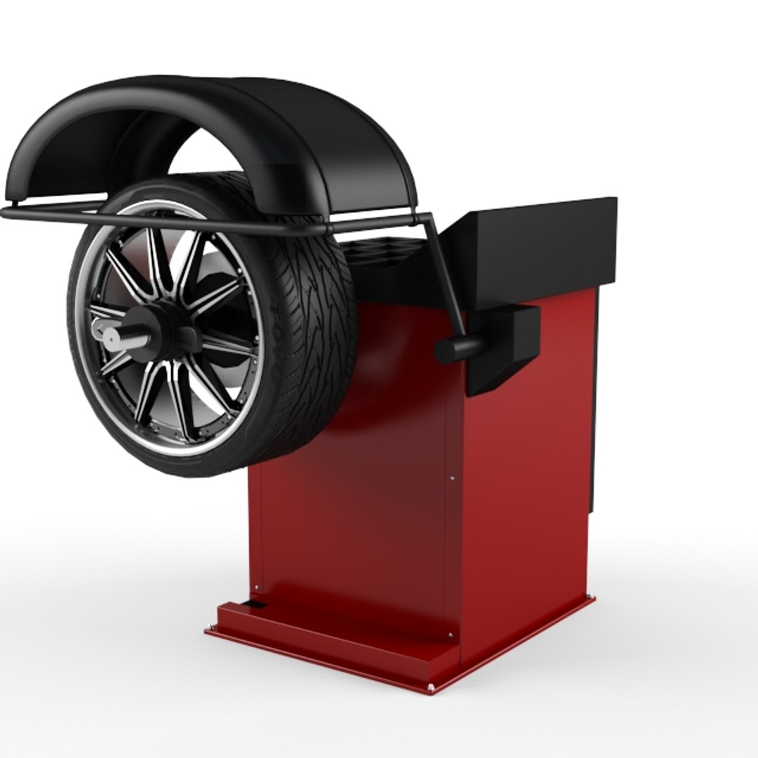 Wheel Balancer 3D Model - TurboSquid 1350541