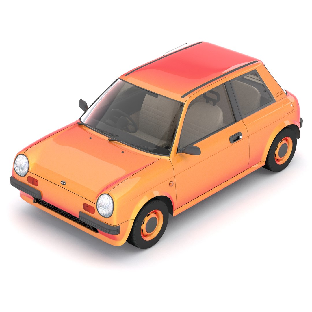 3d Model Nissan Be-1