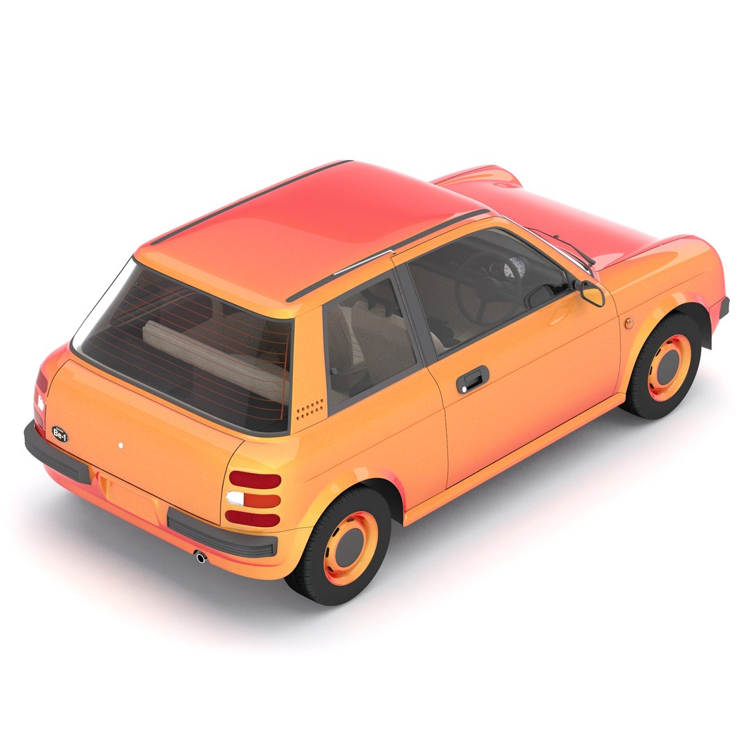 3d Model Nissan Be-1