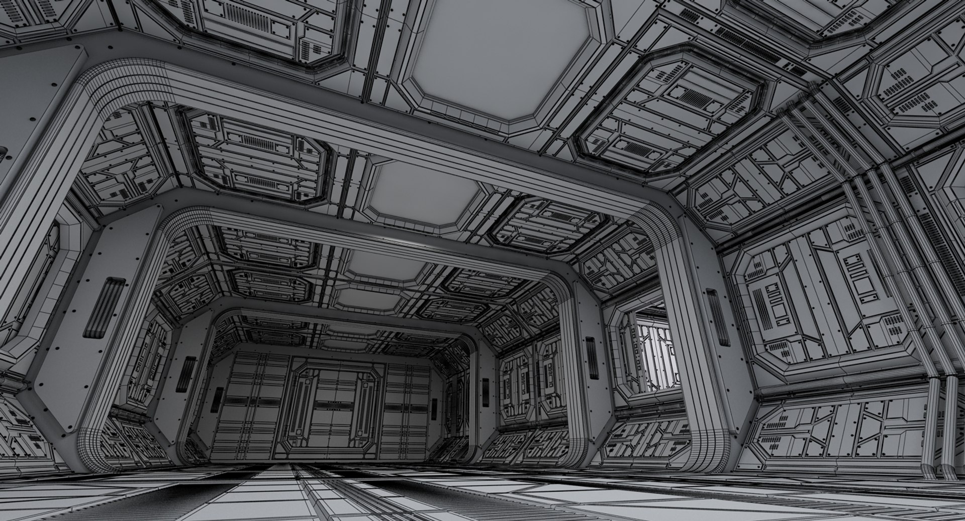 Max Sci-fi Interior Scene 2