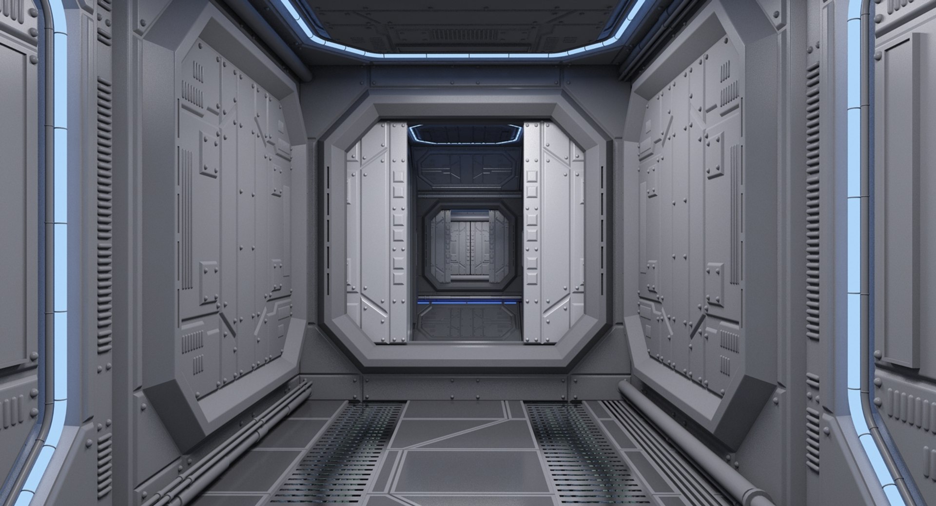 Max Sci-fi Interior Scene 2