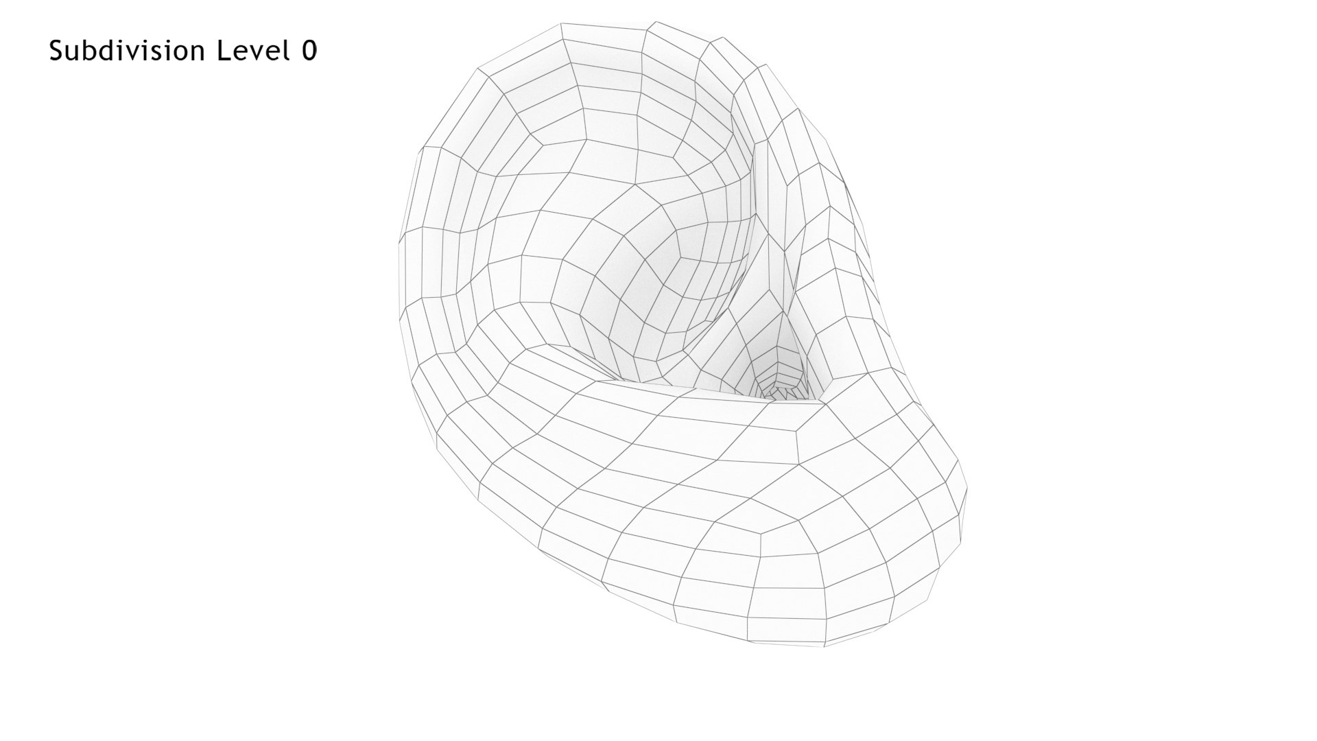Human Right Ear Realistic V02 3D Model - TurboSquid 2383858