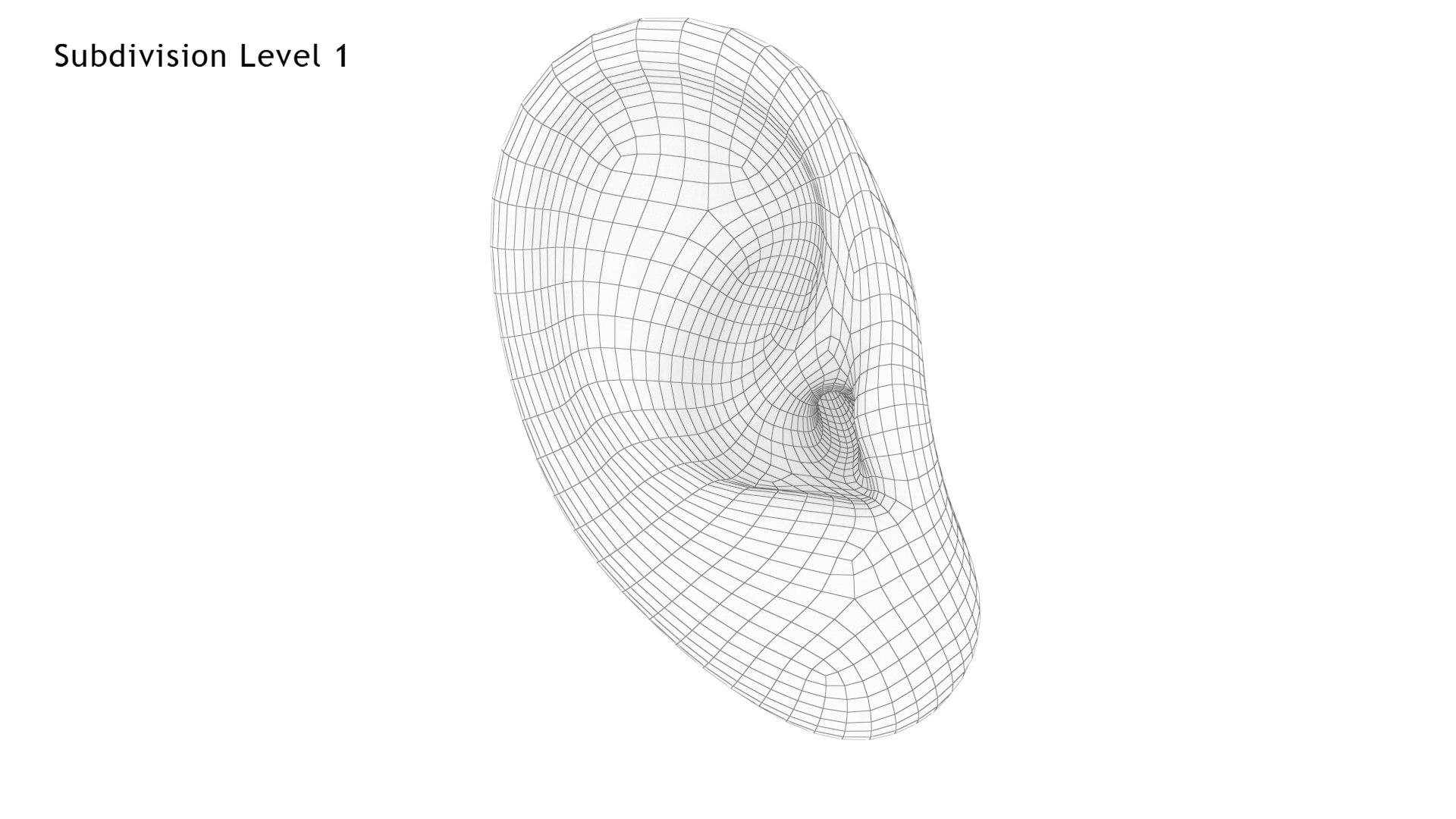 Human Right Ear Realistic V02 3D Model - TurboSquid 2383858