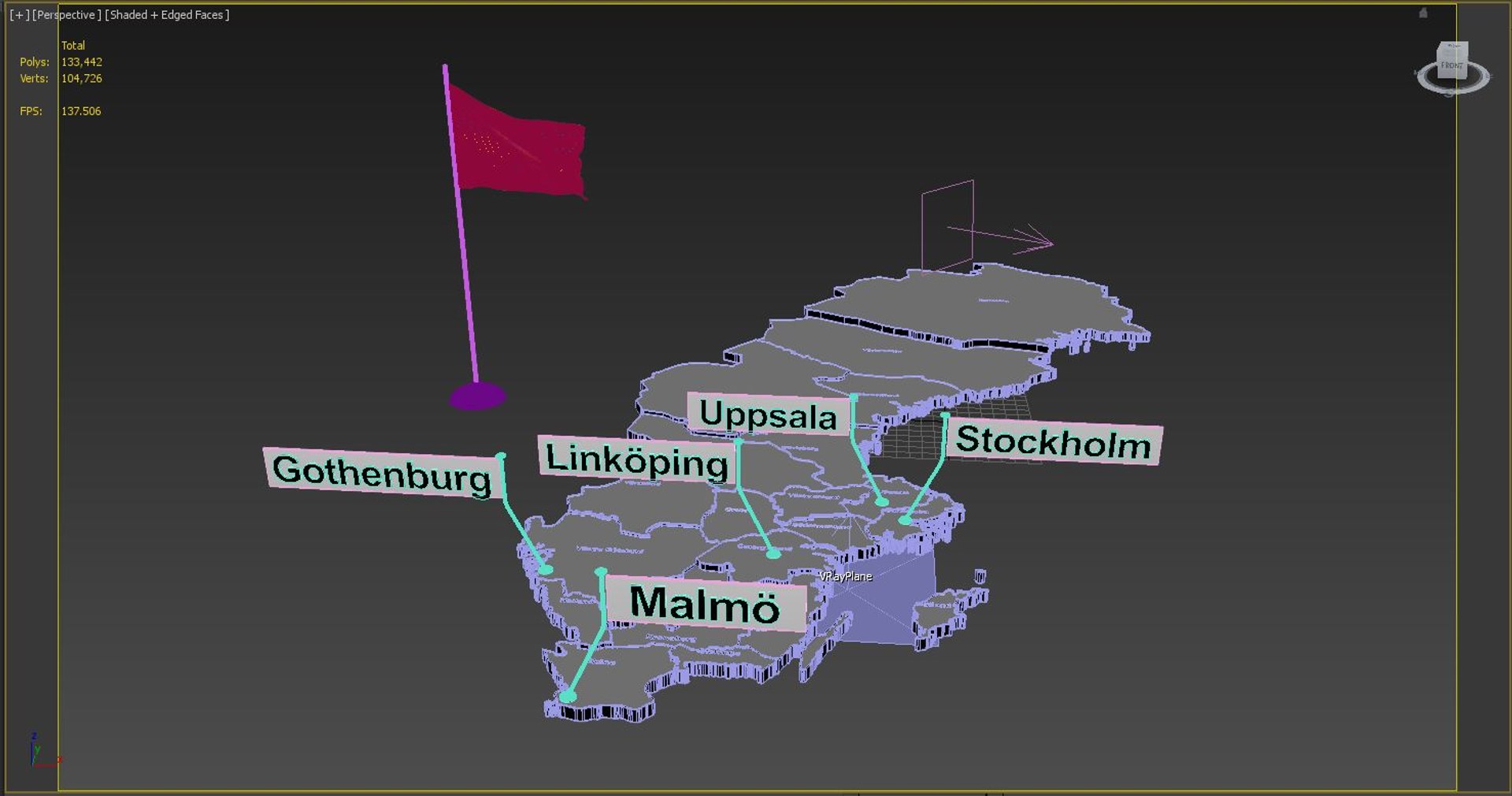 Animation elections 3D model - TurboSquid 1233870