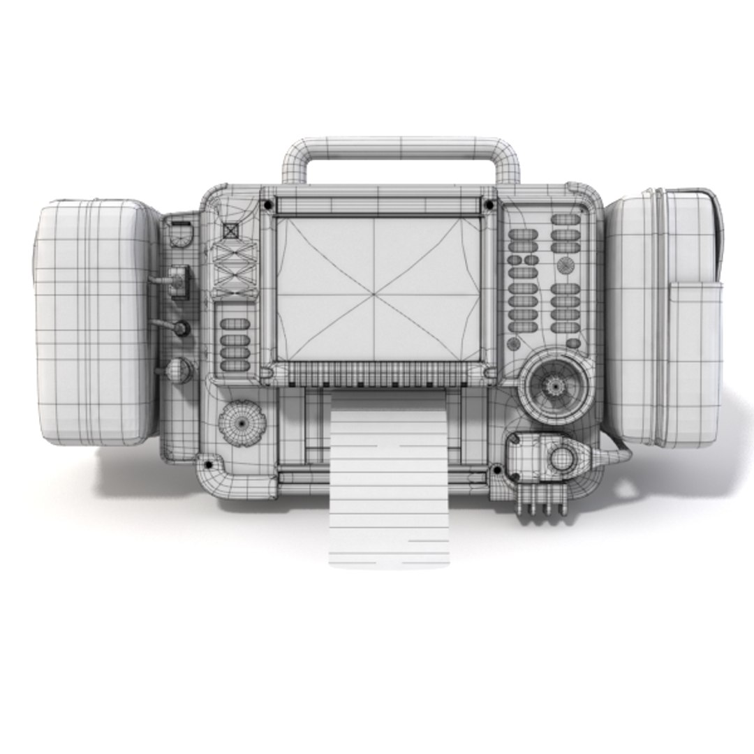 Defibrillator 3d Model