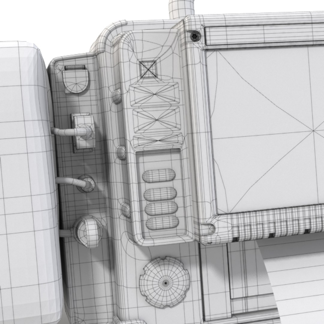 Defibrillator 3d Model