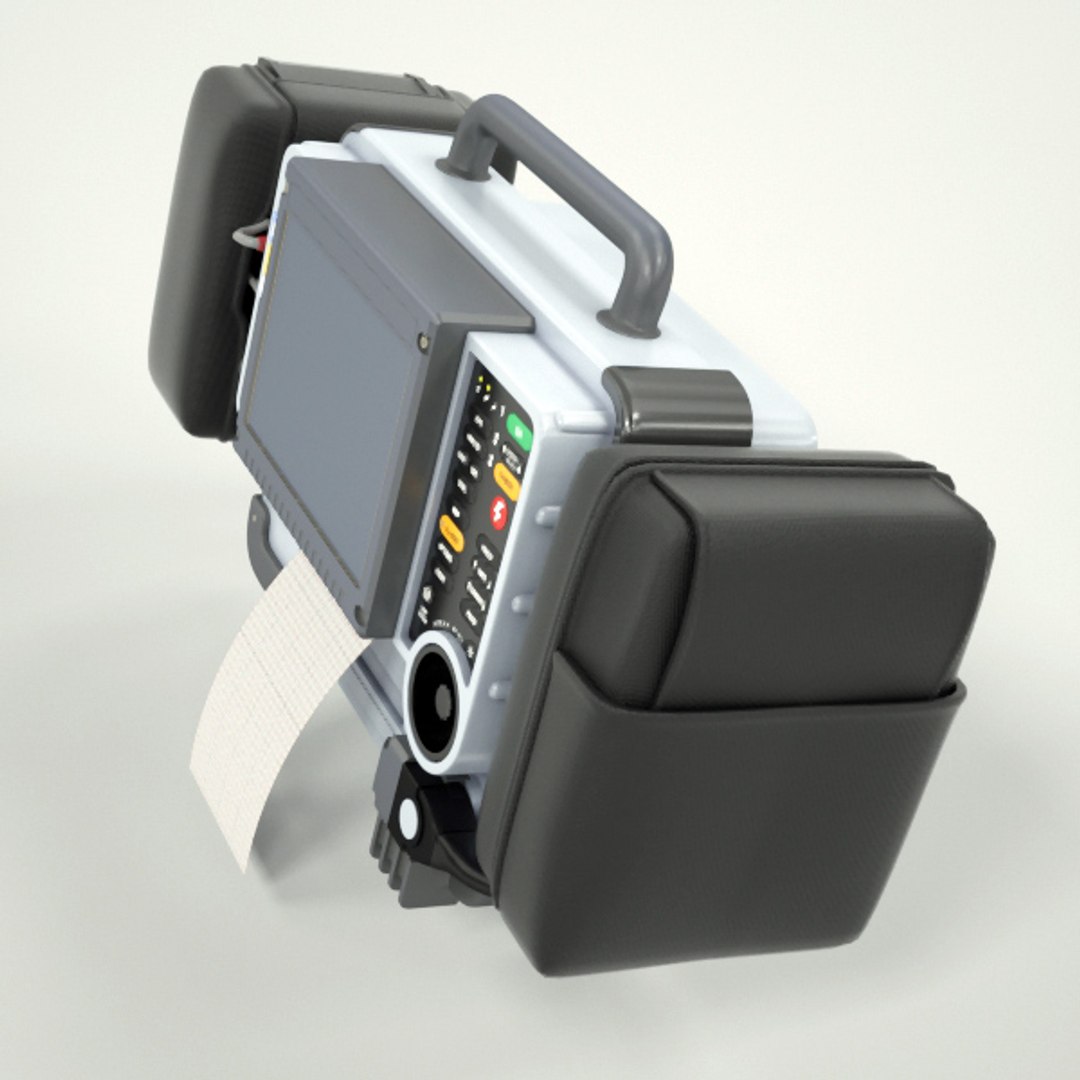 Defibrillator 3d Model