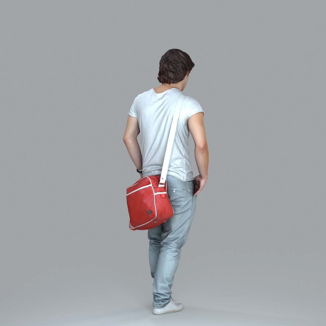 axyz normal human 3d max