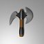 battle ax 3d max