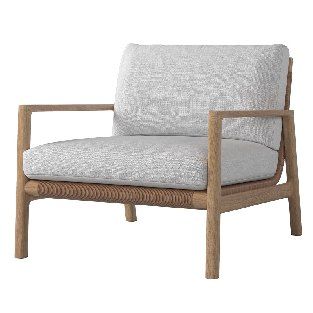 3D Rh Mesa Lounge Chair - TurboSquid 2084993