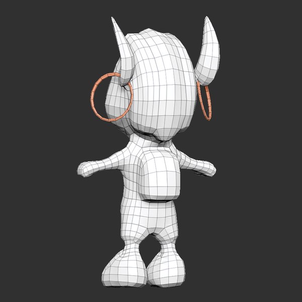 Animal friendly character games model - TurboSquid 1334641