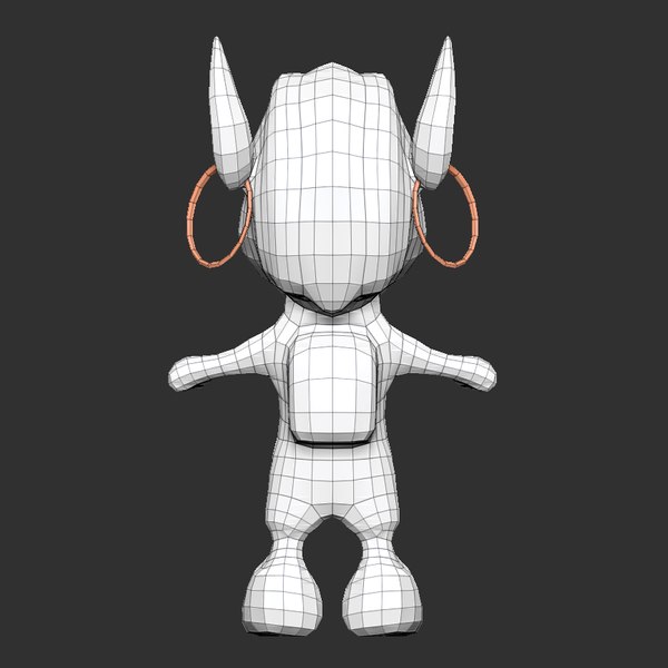 Animal friendly character games model - TurboSquid 1334641