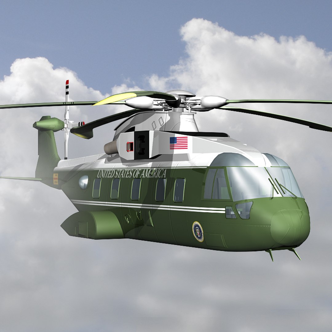 Marine Vh-71 Kestrel Helicopter 3d Max
