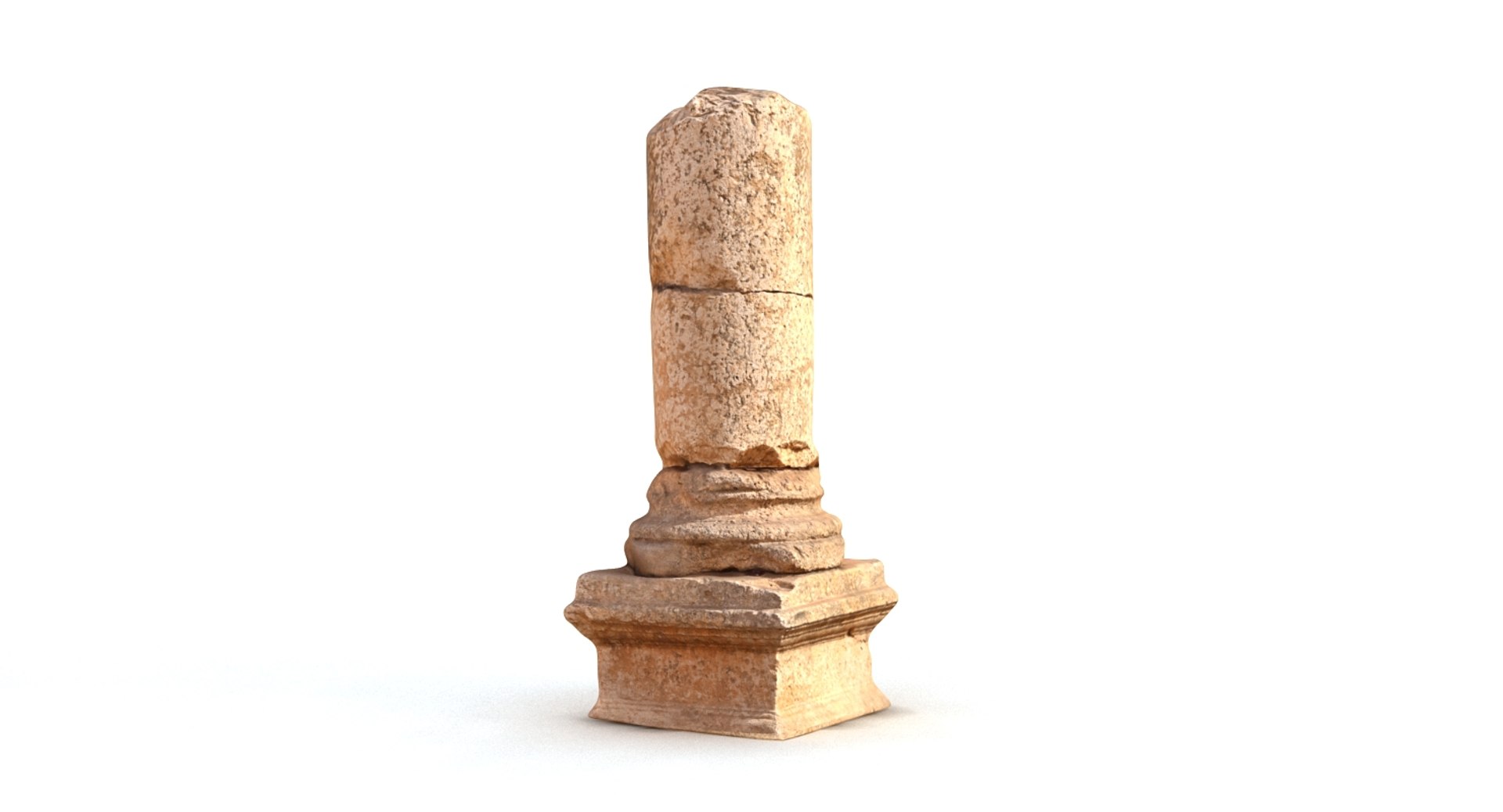 3d Model Column Ancient Roman