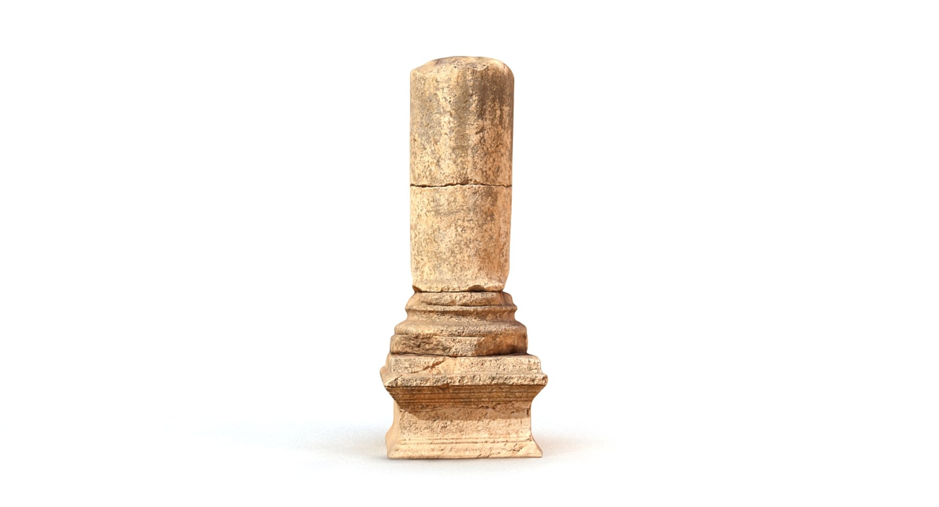 3d Model Column Ancient Roman