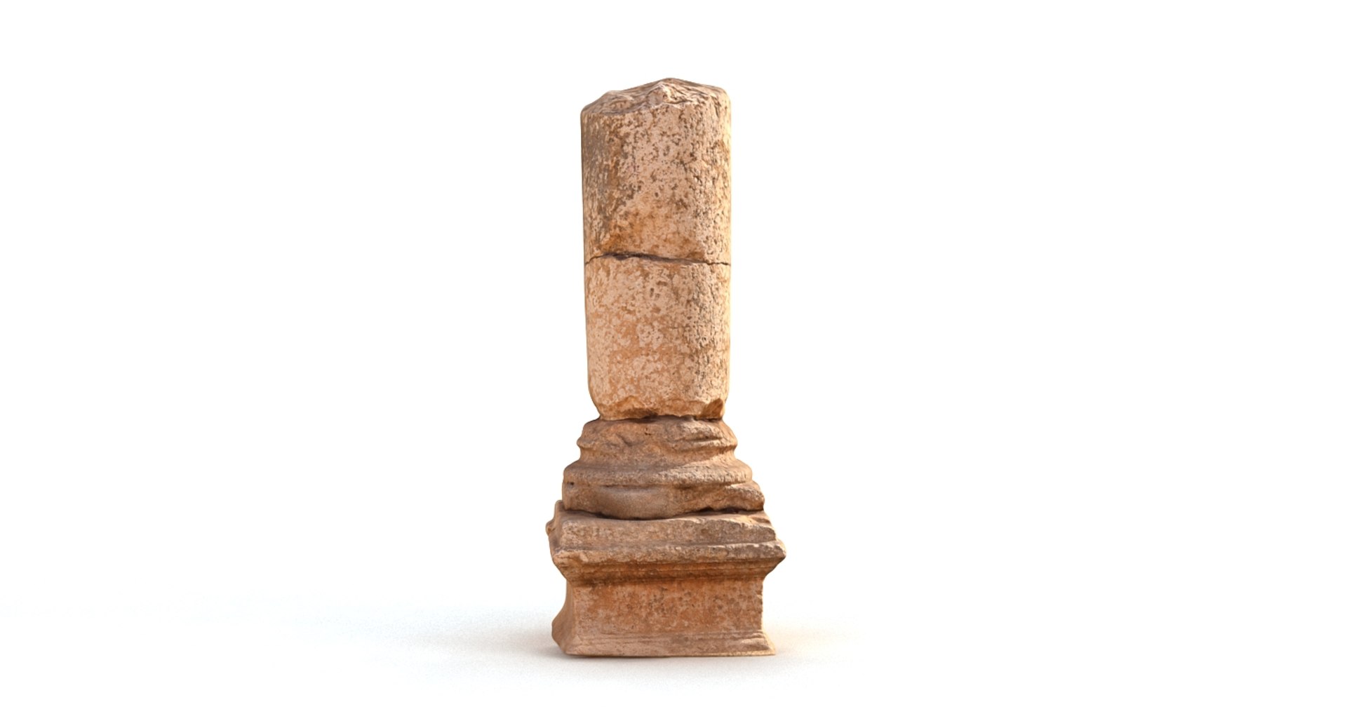 3d Model Column Ancient Roman
