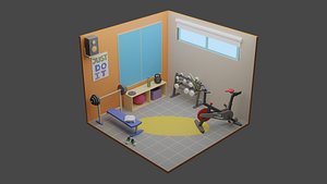 Free Blender Gym Models | TurboSquid