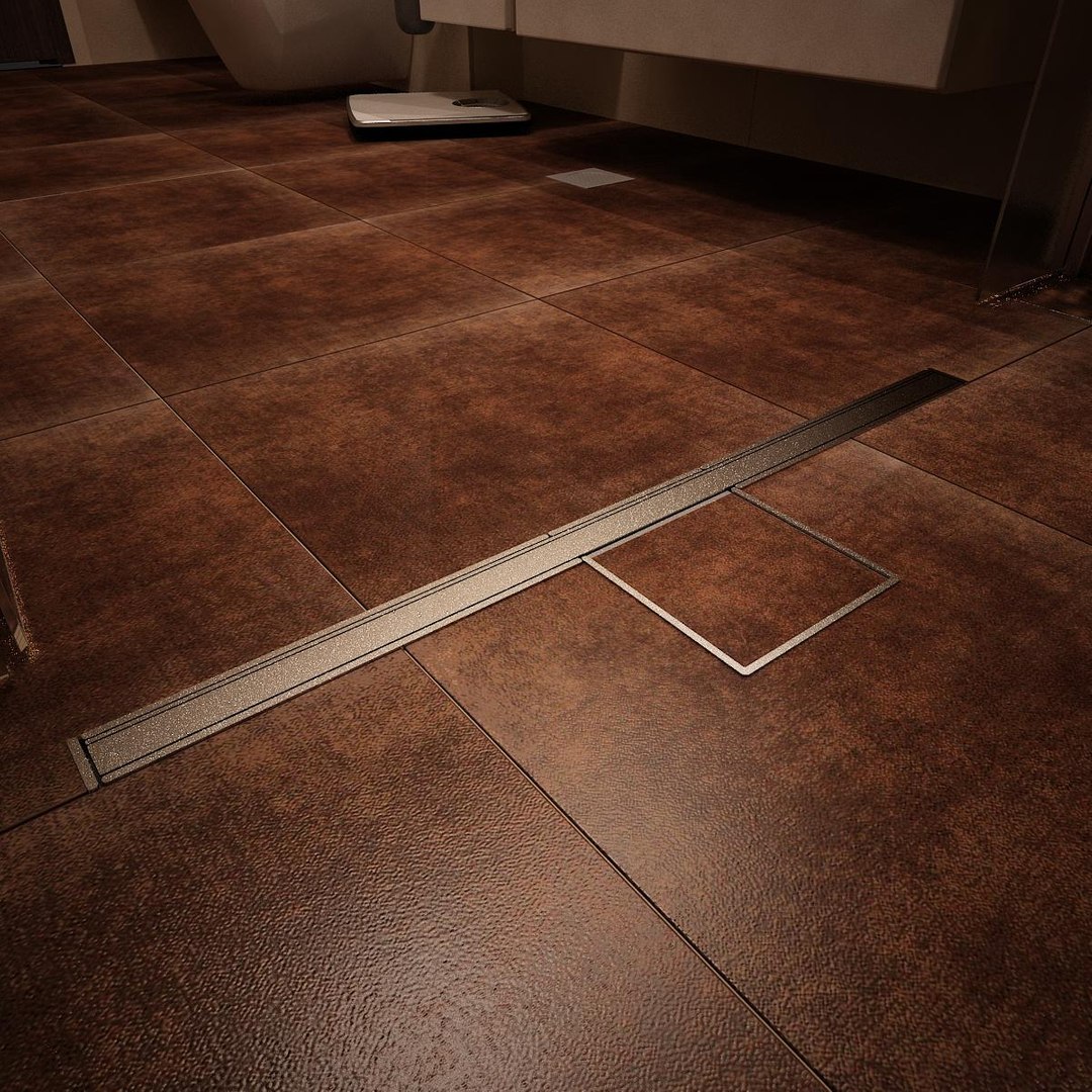 Kessel Shower Channel Linearis 3d Max