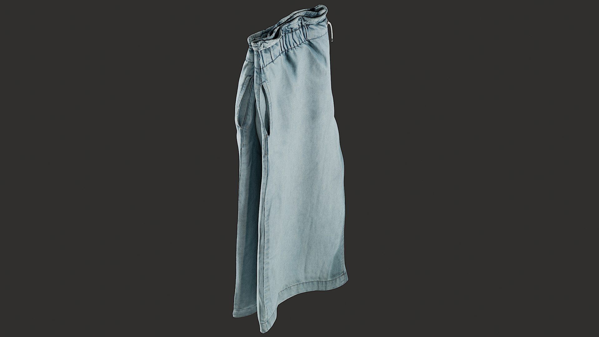 3D Realistic Women S Pants - TurboSquid 1599804