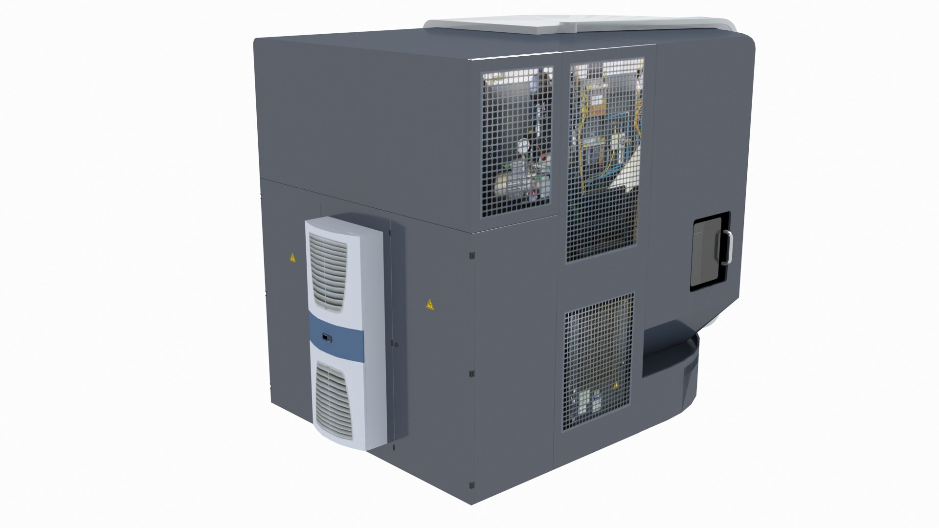 CNC Five axis machining center 3D model - TurboSquid 2081285