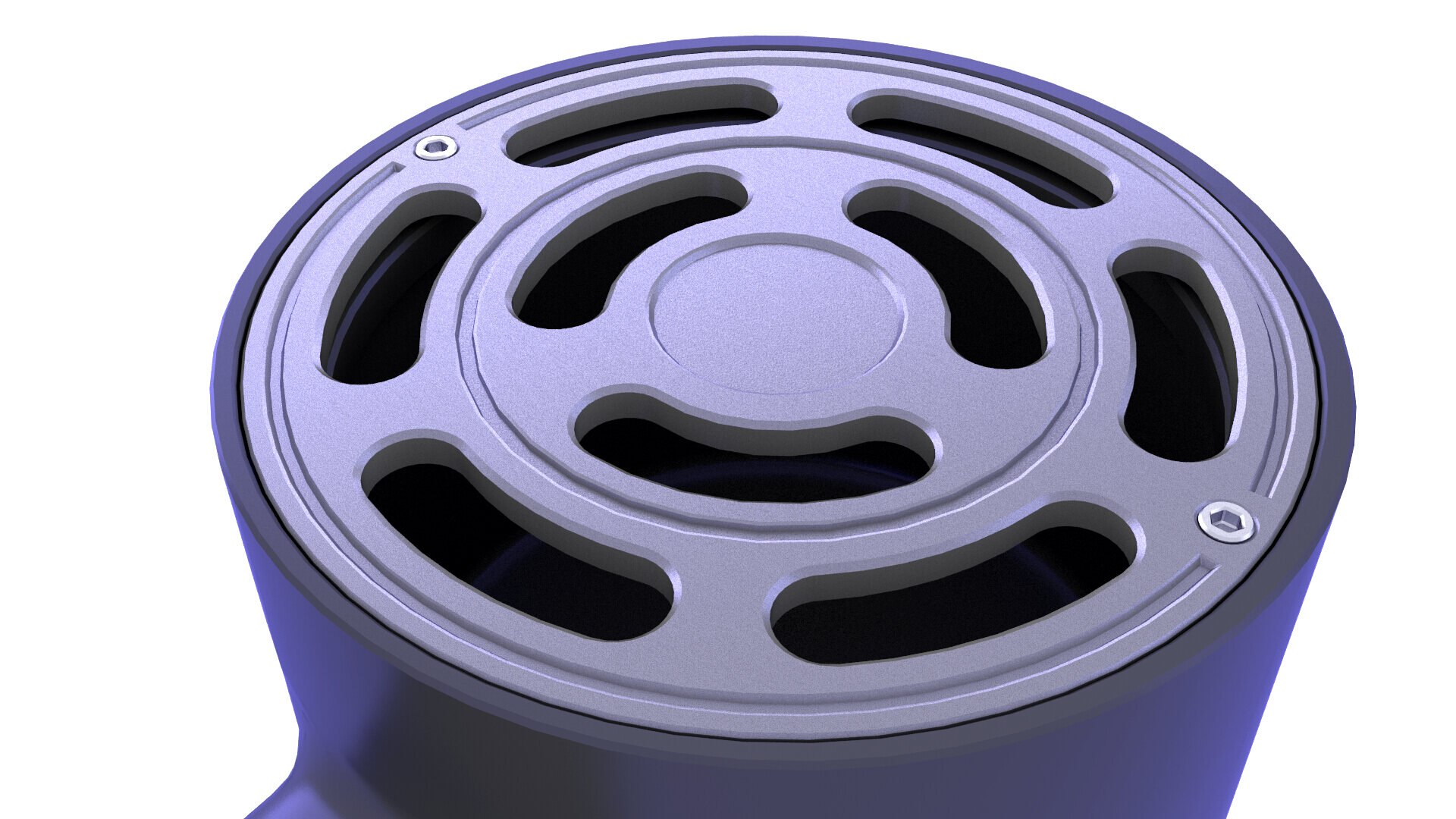 Steel Metal Drain Inlet 3 3D Model - TurboSquid 2096997