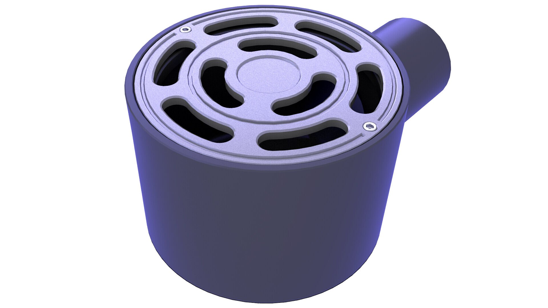 Steel Metal Drain Inlet 3 3D Model - TurboSquid 2096997
