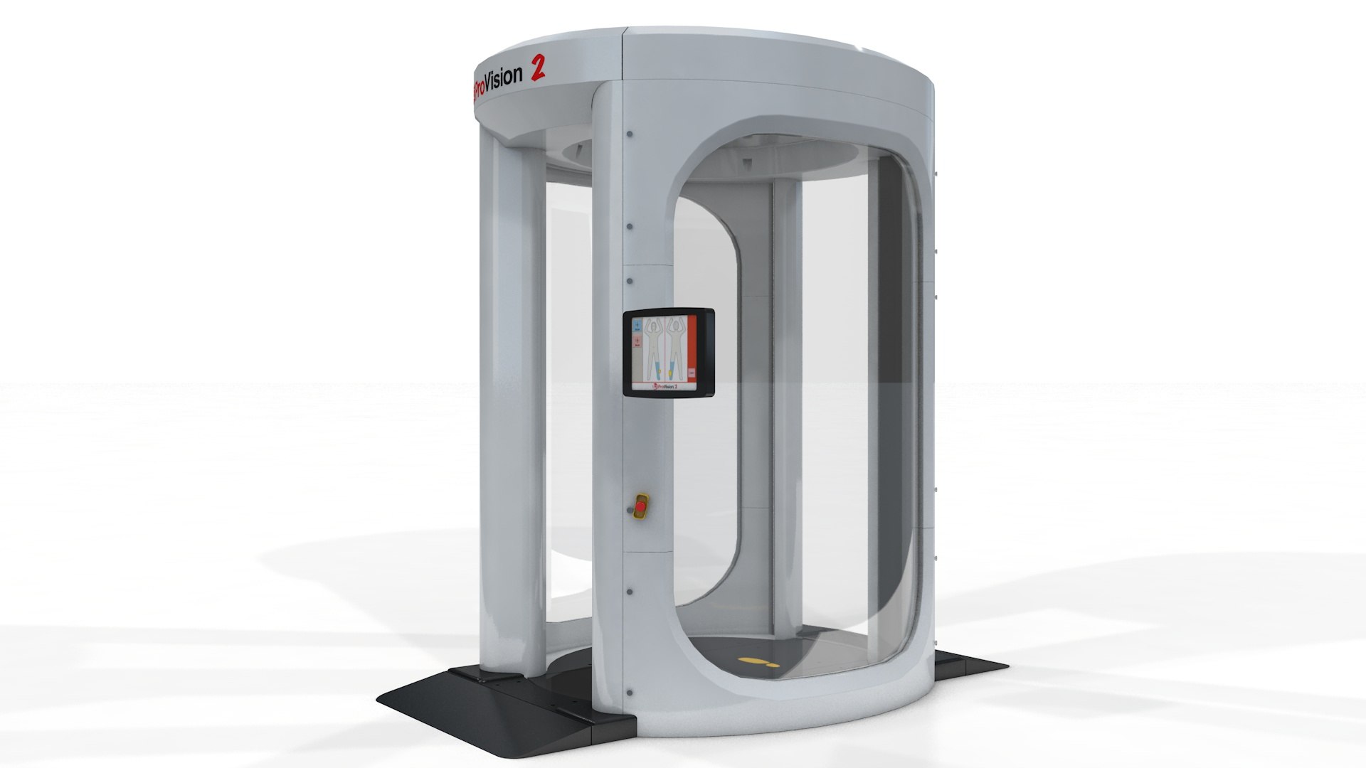Airport Security Body Scanner Provision 3D Model - TurboSquid 1914987