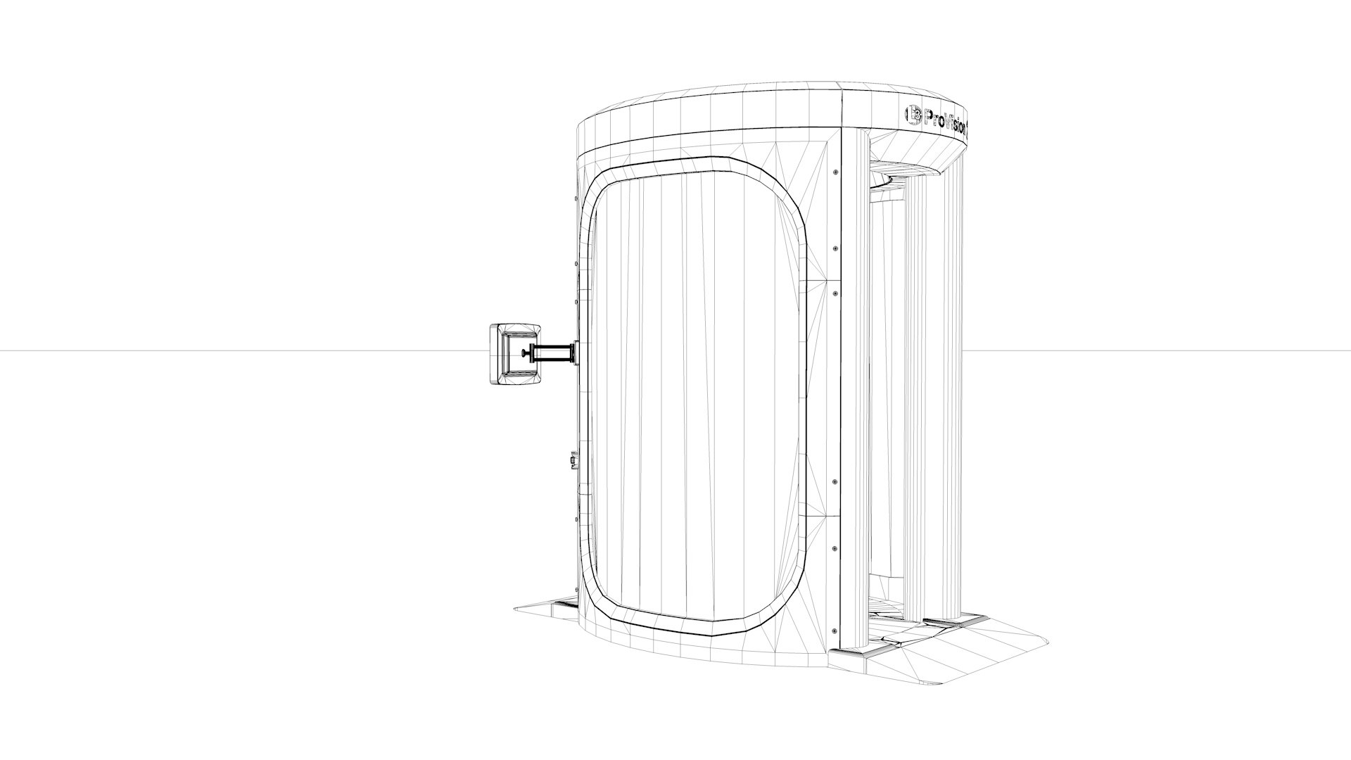 Airport Security Body Scanner Provision 3D Model - TurboSquid 1914987