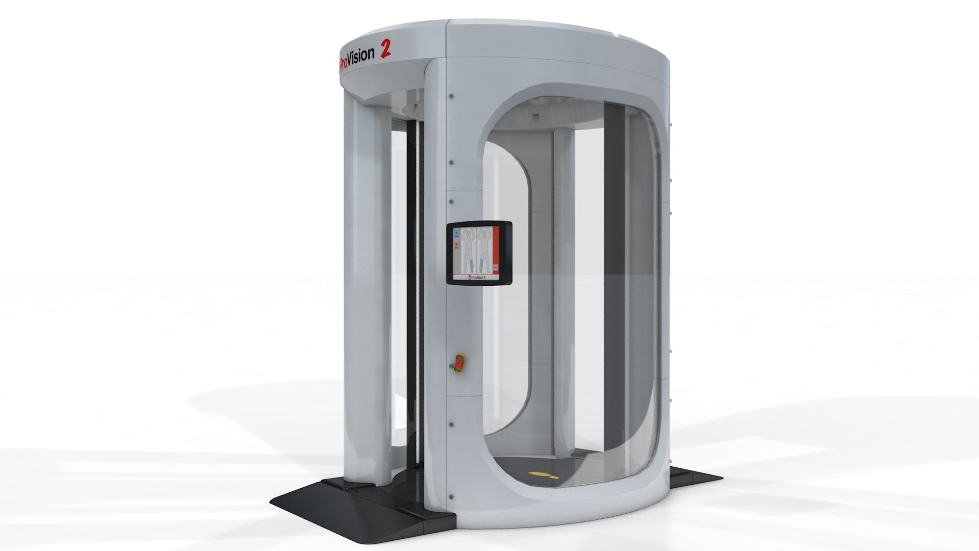Airport Security Body Scanner Provision 3D Model - TurboSquid 1914987