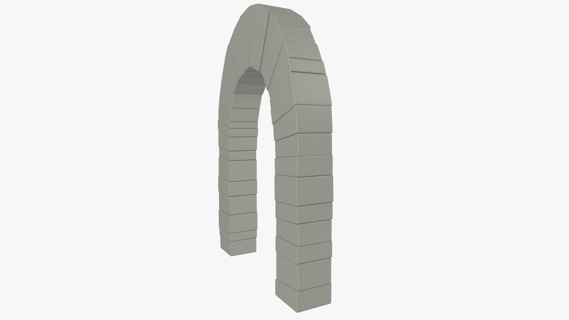 3D Model Stone Arc - TurboSquid 1692571