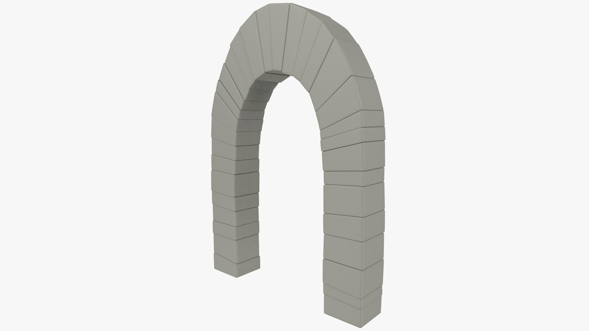 3D Model Stone Arc - TurboSquid 1692571