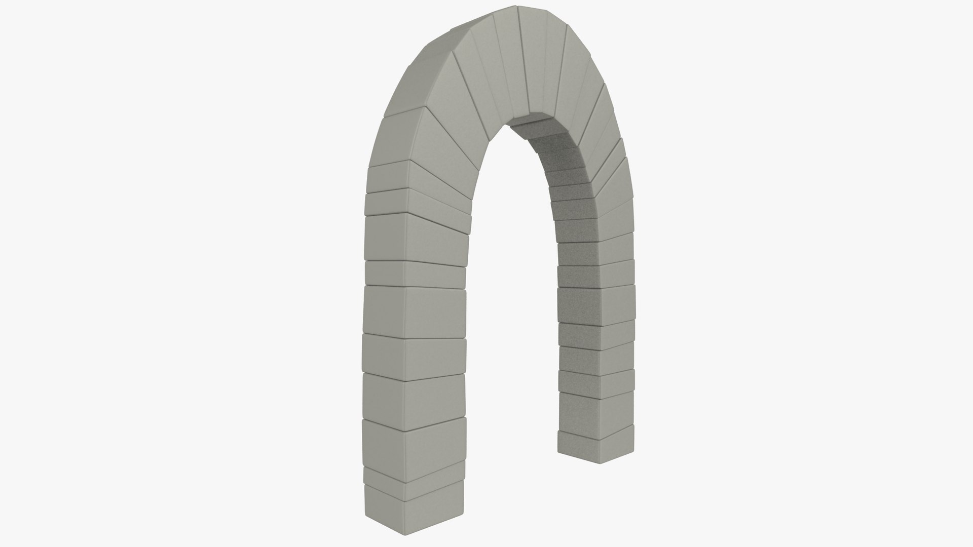 3D Model Stone Arc - TurboSquid 1692571
