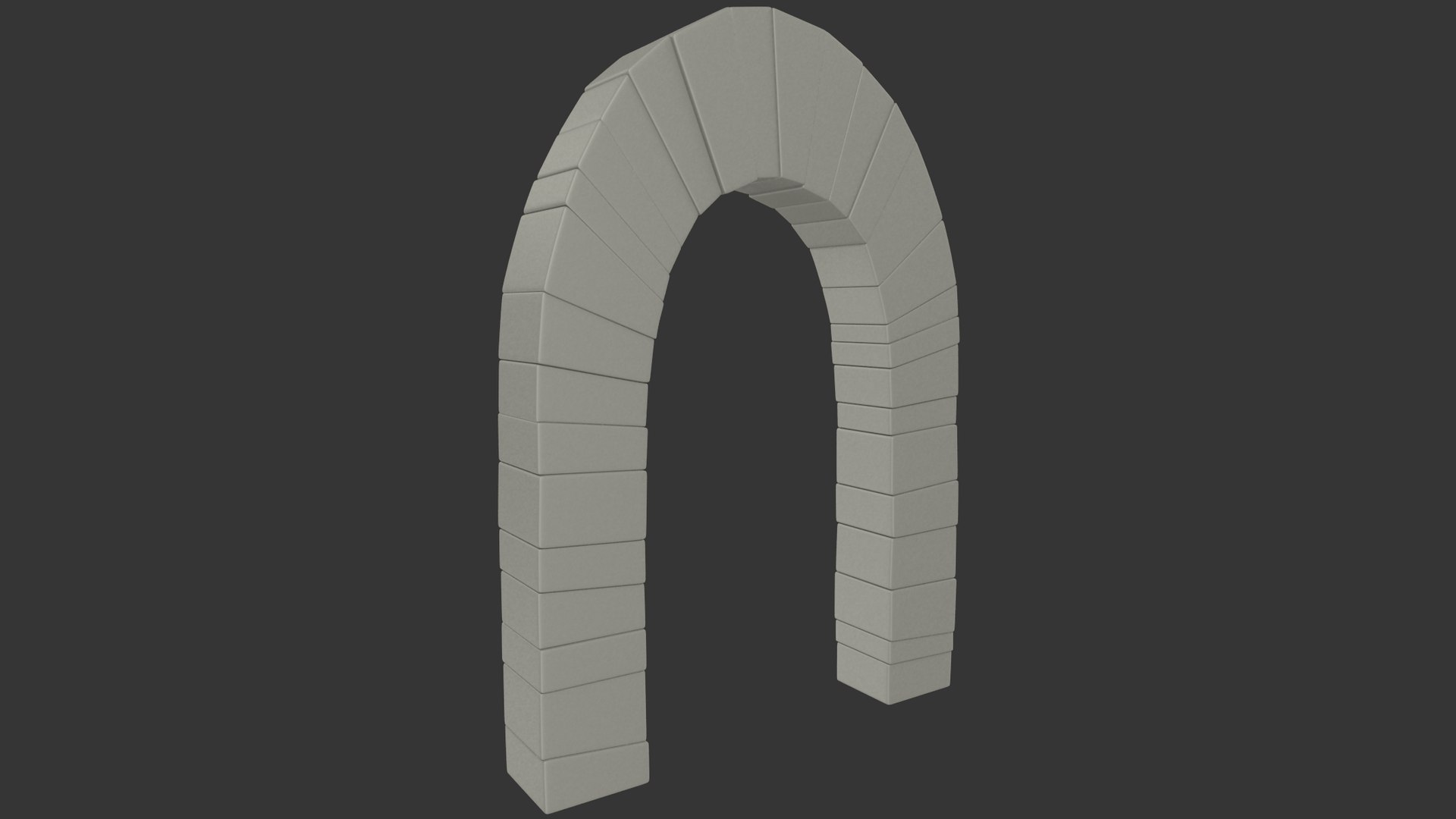 3D Model Stone Arc - TurboSquid 1692571