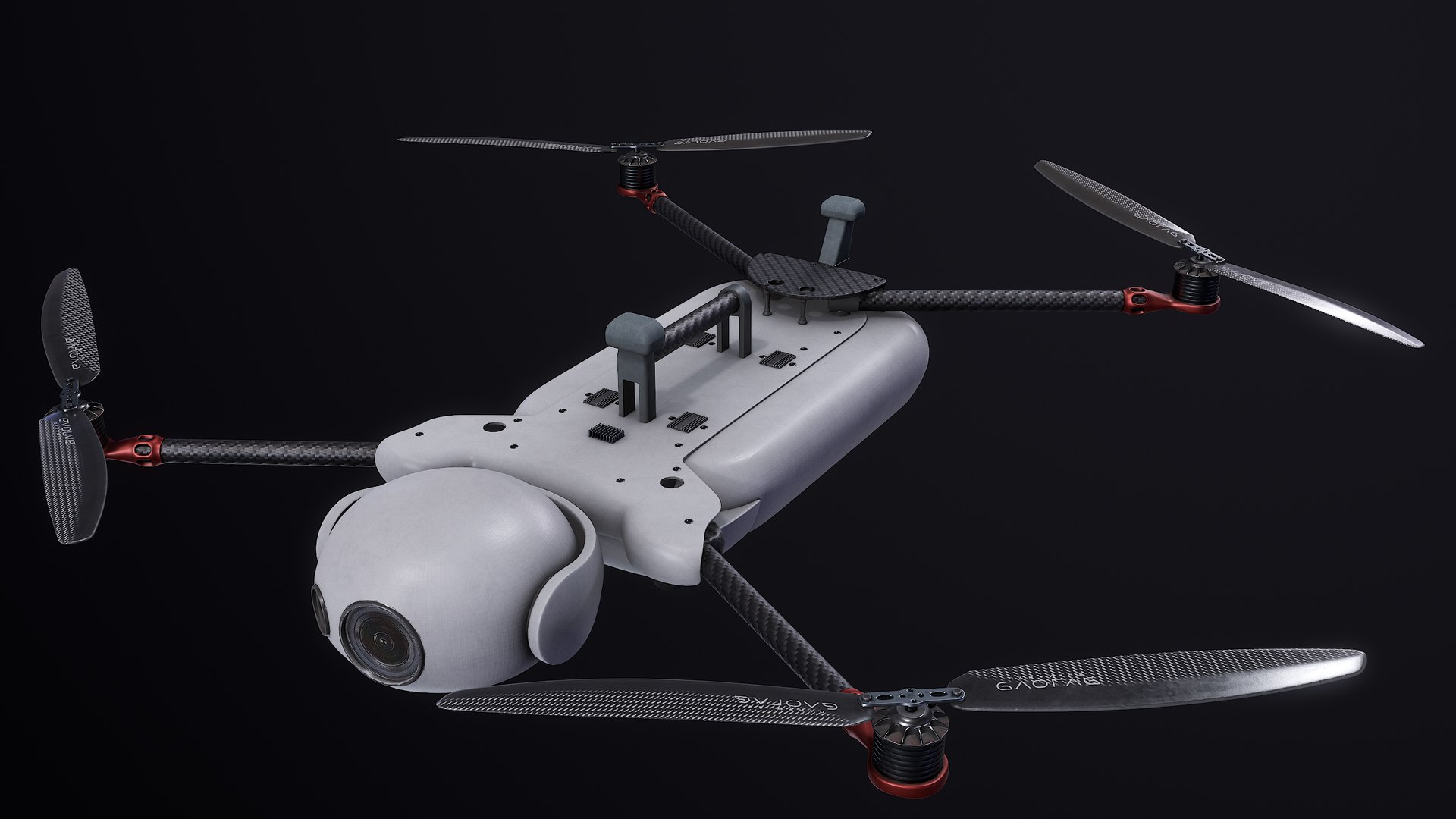 Drone Sky Mantis PBR 3D model - TurboSquid 1804241