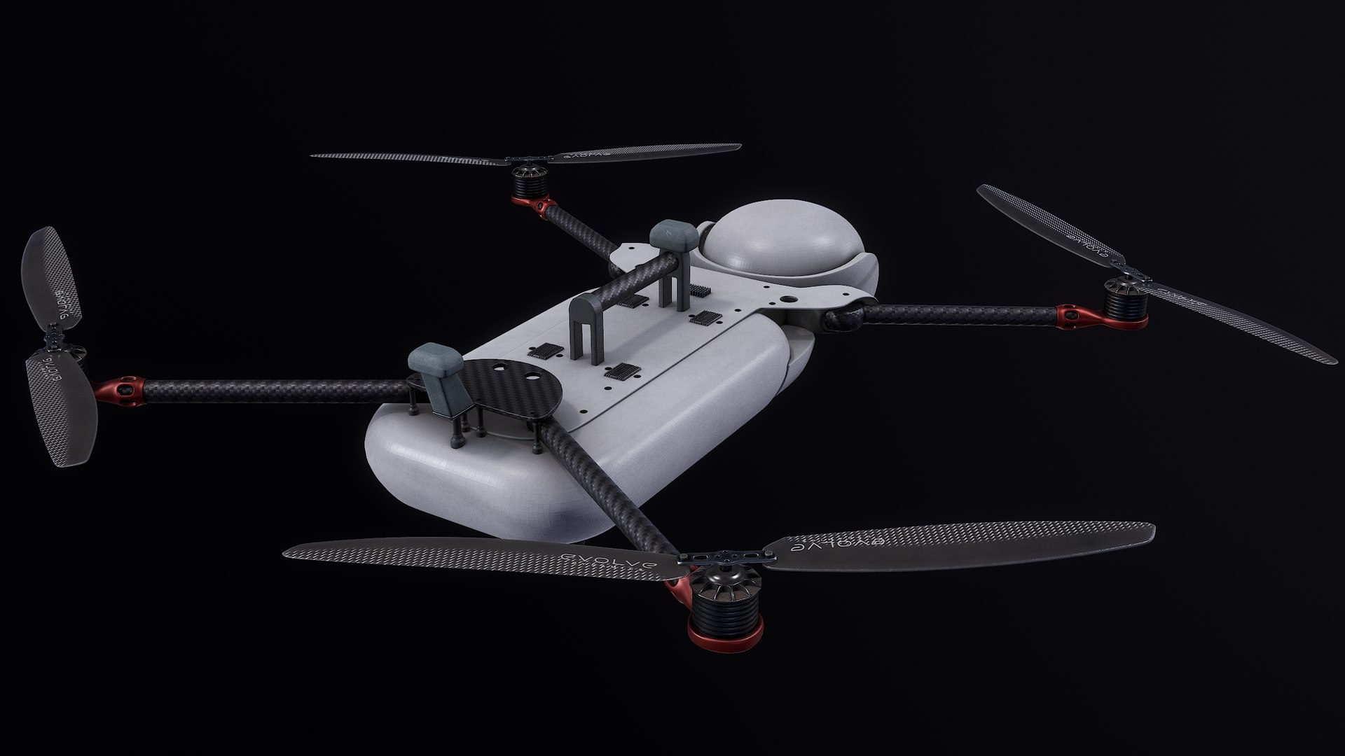 Drone Sky Mantis PBR 3D model - TurboSquid 1804241