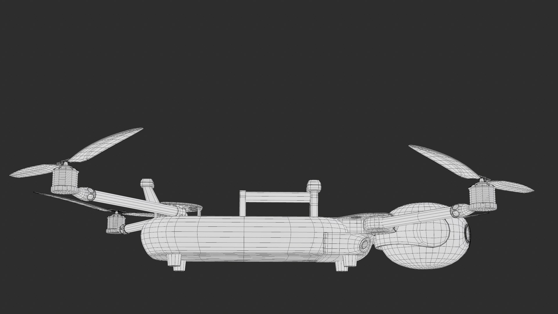 Drone Sky Mantis PBR 3D model - TurboSquid 1804241