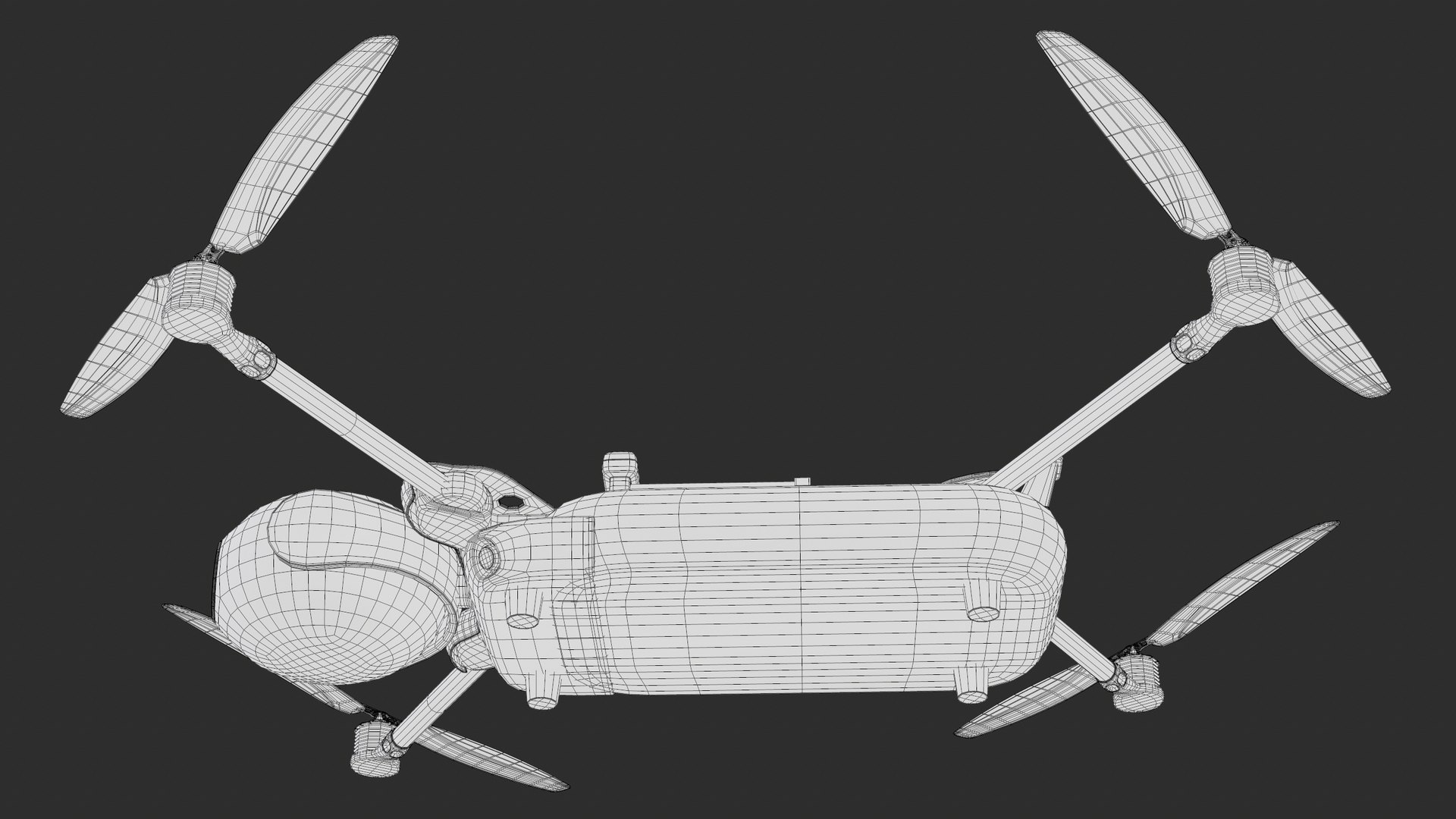 Drone Sky Mantis PBR 3D model - TurboSquid 1804241