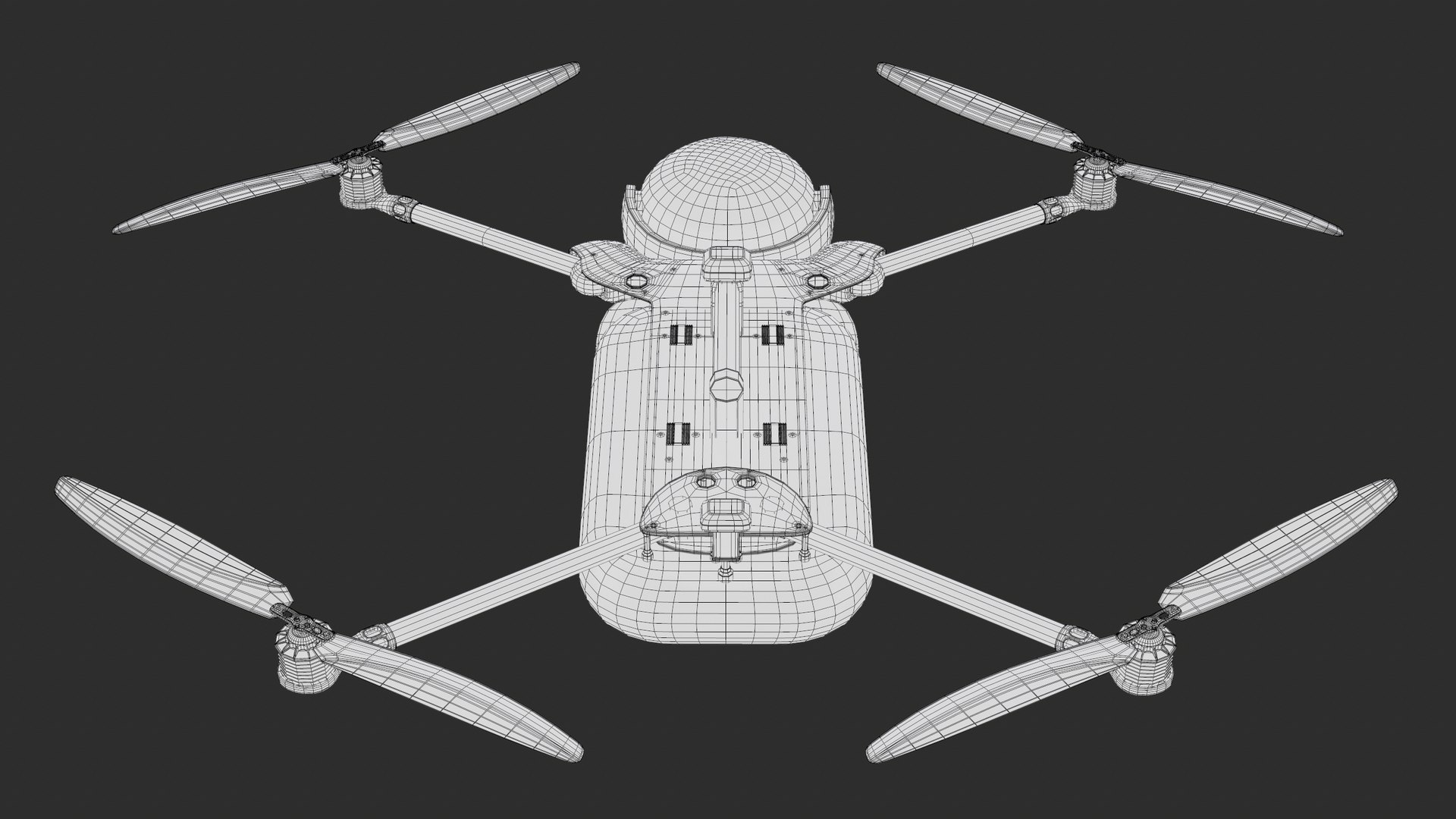 Drone Sky Mantis PBR 3D model - TurboSquid 1804241